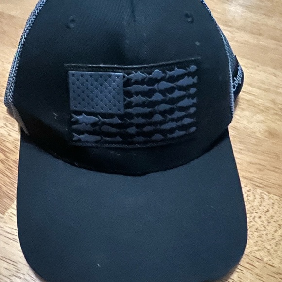 Columbia | Accessories | Columbia Pfg Flag Fish Mesh Ball Cap High ...